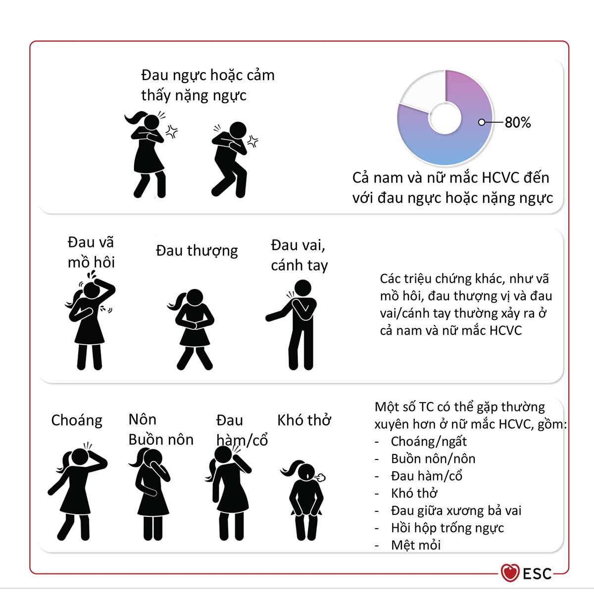 Khuyến cáo của Hội tim mạch Châu Âu (ESC) về 'Hội chứng vành cấp'