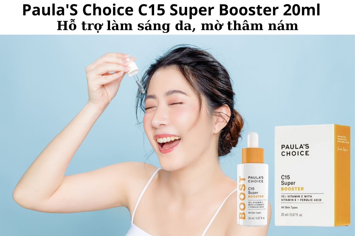 Paula'S Choice C15 Super Booster 20ml giảm thâm nám, làm sáng da