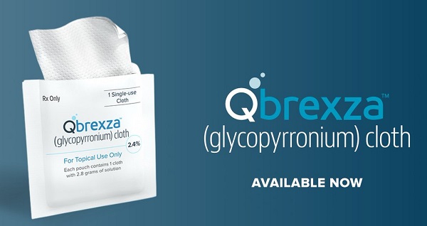 Glycopyrronium được FDA US phê chuẩn trong điều trị tăng tiết mồ hôi