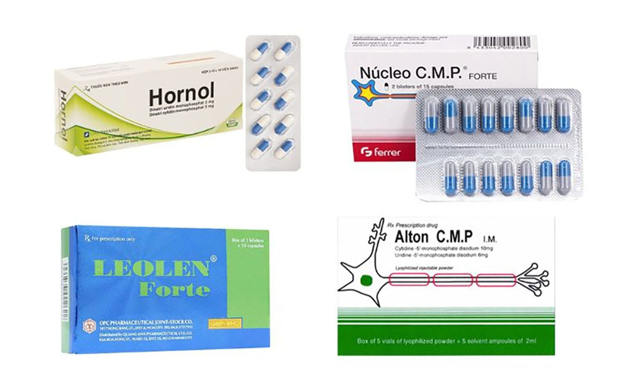 Uridin-5'-monophosphat Dinatri điều trị bệnh lý thần kinh ngoại biên