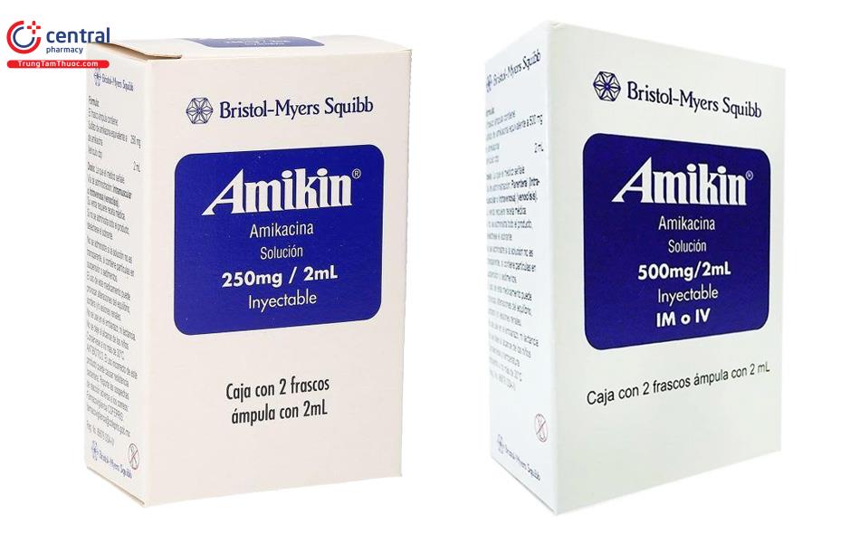 Amikacin phối hợp điều trị nhiễm khuẩn ổ bụng nặng