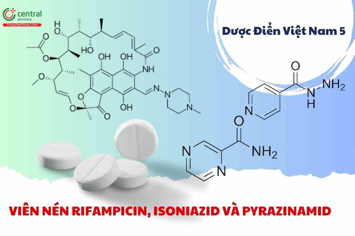 Định tính, định lượng viên nén Rifampicin, Isoniazid và Pyrazinamid ...