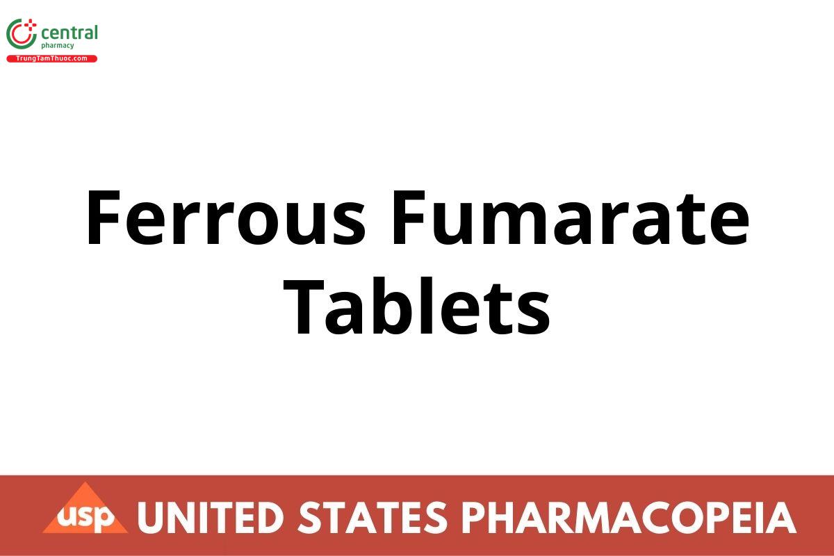 Ferrous Fumarate Tablets - Definition, Identification, Assay - USP 2025