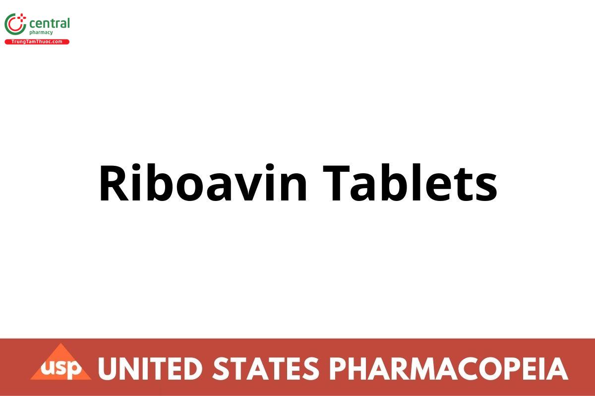 Riboavin Tablets - Definition, Identification, Assay - USP 2025