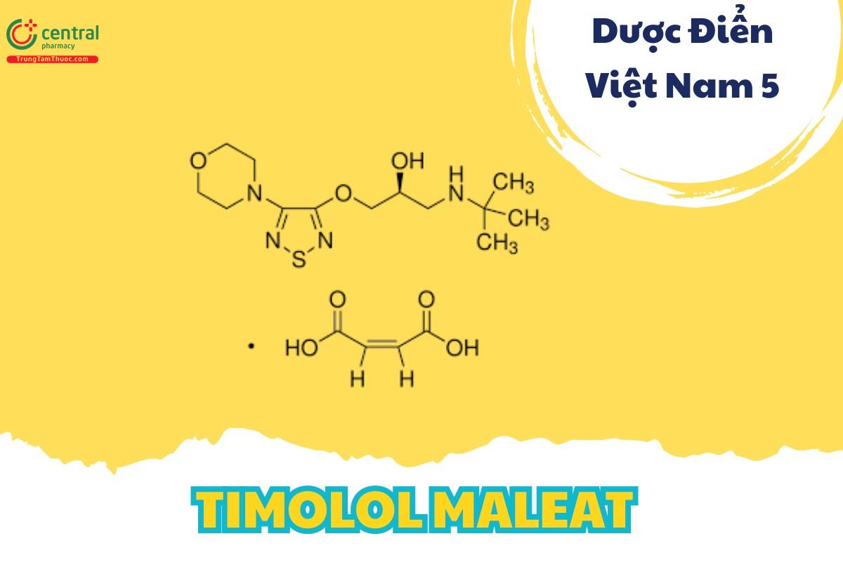 Phương pháp định tính, định lượng Timolol maleat - Dược điển Việt Nam 5