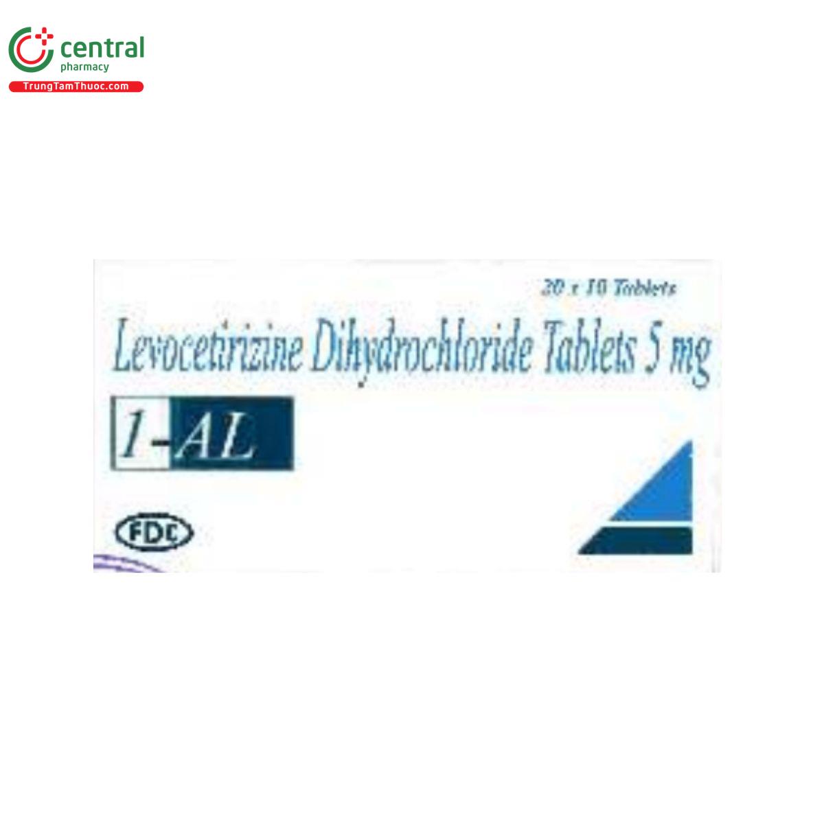 Thuốc 1-AL Tablets điều trị viêm mũi dị ứng, mề đay tự phát mạn tính