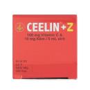 Thuốc Ceelin+Z điều trị các bệnh do thiếu hụt kẽm và vitamin C
