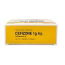 Thuốc Cefizone 1g Inj.: Cách dùng - liều dùng, lưu ý khi dùng