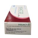 [CHÍNH HÃNG] Thuốc Insuact 20 - Điều trị tăng cholesterol