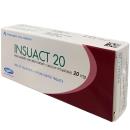 [CHÍNH HÃNG] Thuốc Insuact 20 - Điều trị tăng cholesterol