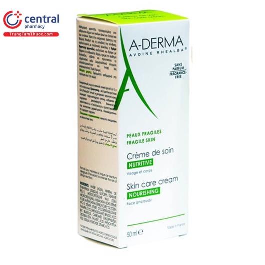 Kem dưỡng ẩm cho da bị kích ứng A-Derma Skin care cream