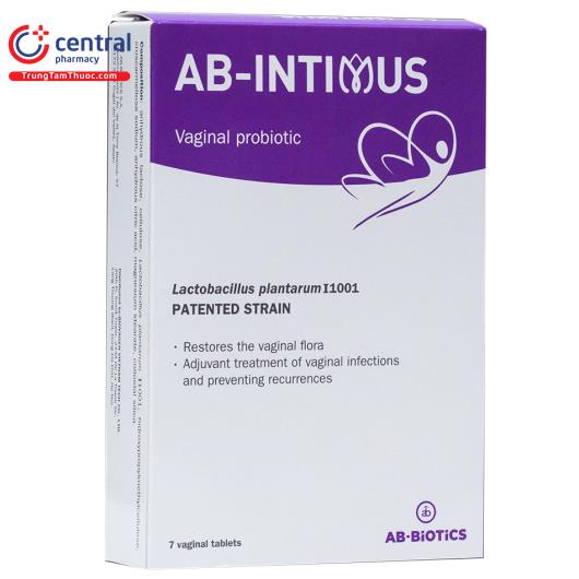Thuốc Ab-Intimus điều trị viêm nhiễm âm đạo dạng viên đặt