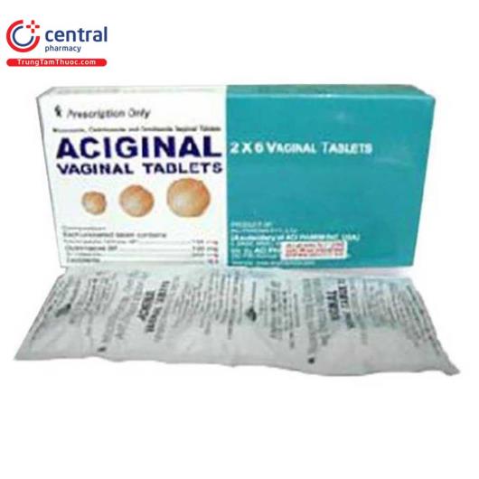 [CHÍNH HÃNG] Thuốc Aciginal trị nhiễm Candida cấp tính hay tái phát