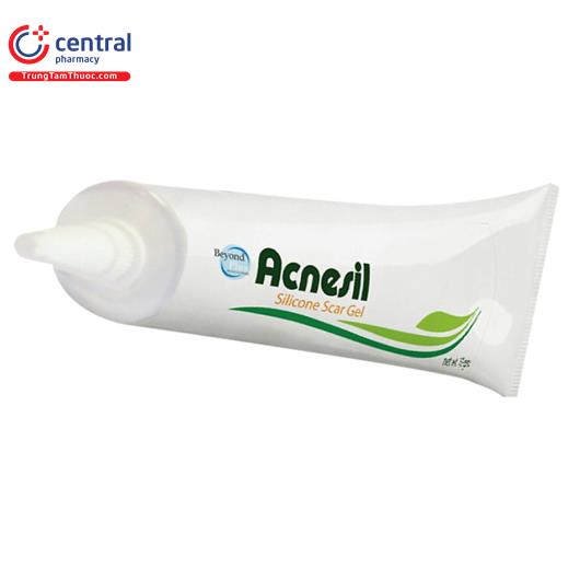Acnesil Silicone Scar Gel hỗ trợ làm mờ thâm sẹo do mụn