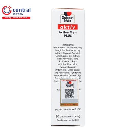 [CHÍNH HÃNG] Thuốc Active Men Plus Doppelherz Aktiv - Sinh lý nam giới