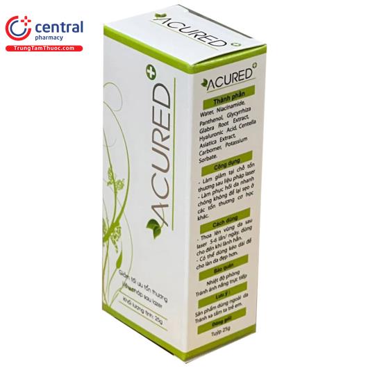 [CHÍNH HÃNG] Thuốc Acured giúp phục hồi da, giảm đau rát, ngừa sẹo