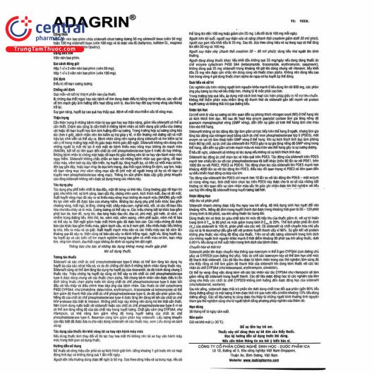 [CHÍNH HÃNG] Thuốc Adagrin 50mg - thuốc điều trị rối loạn cương dương