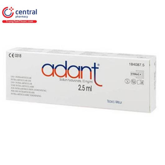 Thuốc Adant 2.5ml - thuốc điều trị viêm đau xương khớp.