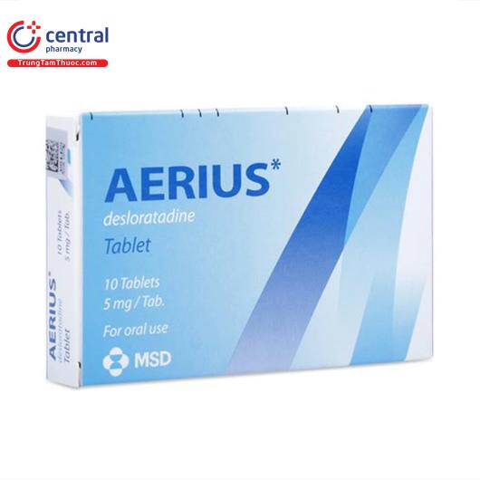 Thuốc Aerius Tablet xóa tan nỗi lo viêm mũi dị ứng
