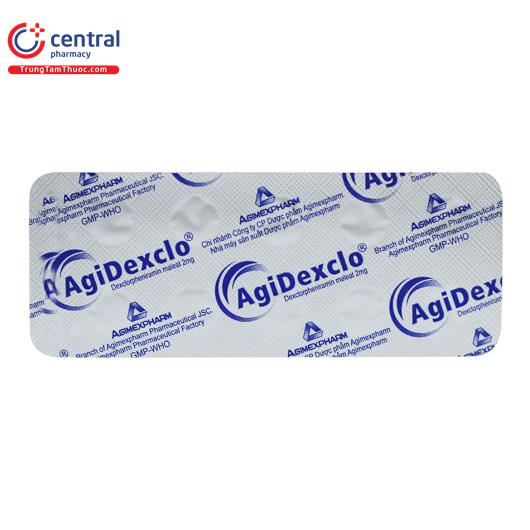 [CHÍNH HÃNG] Thuốc AgiDexclo (vỉ) - Thuốc chống dị ứng