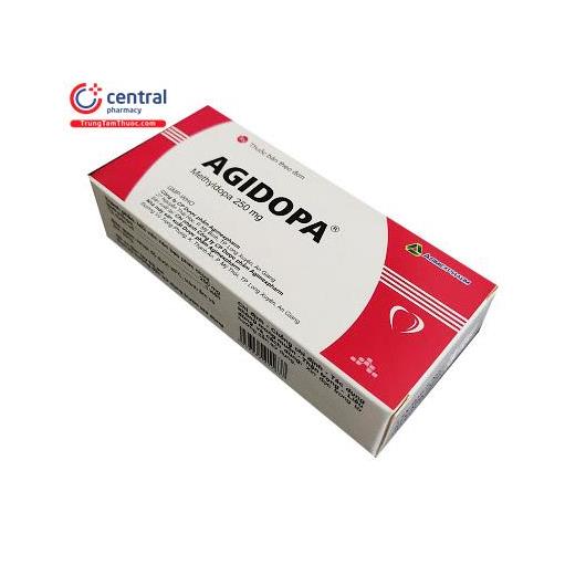[CHÍNH HÃNG] Thuốc Agidopa 250mg điều trị tăng huyết áp