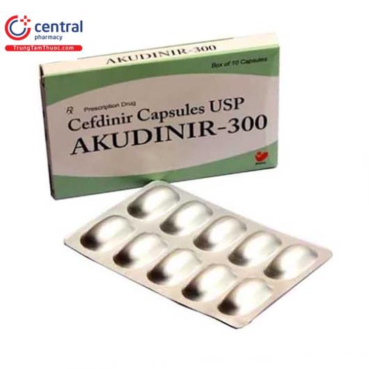 Thuốc Akudinir-300 - thuốc điều trị nhiễm khuẩn nặng