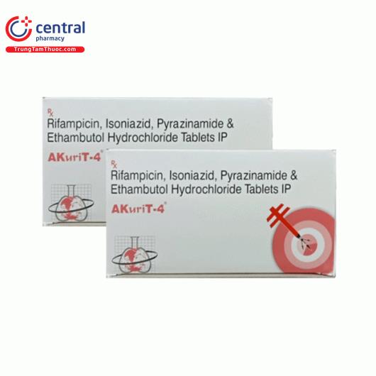 [CHÍNH HÃNG] Thuốc AKuriT-4 - điều trị lao tiềm ẩn hoặc hoạt động