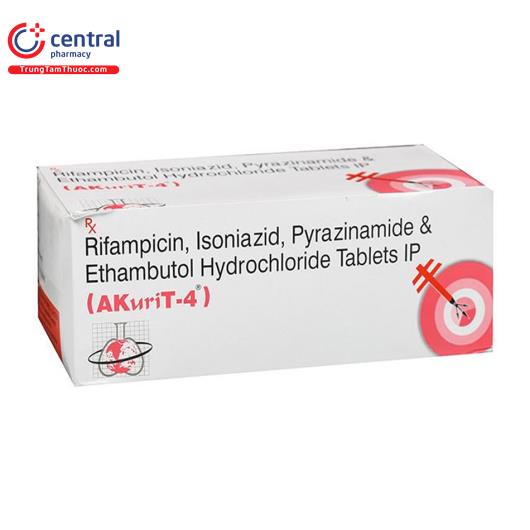 [CHÍNH HÃNG] Thuốc AKuriT-4 - điều trị lao tiềm ẩn hoặc hoạt động
