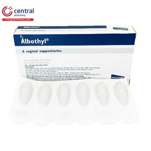 [CHÍNH HÃNG] Thuốc Albothyl điều trị tại chỗ nhiễm khuẩn âm đạo