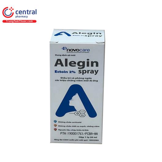 [CHÍNH HÃNG] Dung dịch xịt mũi Alegin Spray -Tạm biệt viêm mũi dị ứng