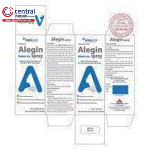 [CHÍNH HÃNG] Dung dịch xịt mũi Alegin Spray -Tạm biệt viêm mũi dị ứng