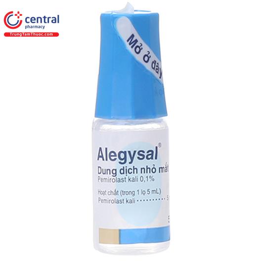 Thuốc Alegysal 0.1% 5ml: Cách dùng – liều dùng, lưu ý khi sử dụng