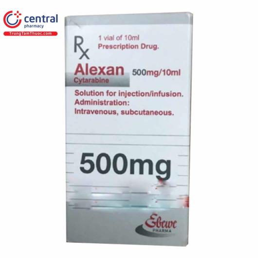 Thuốc Alexan 500mg điều trị bạch cầu dòng hạt cấp