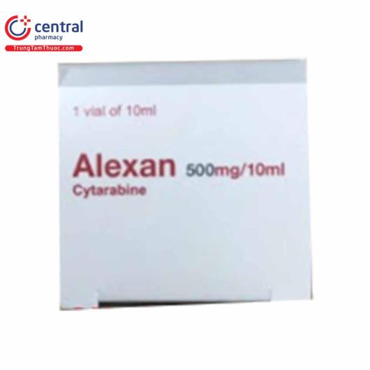 Thuốc Alexan 500mg điều trị bạch cầu dòng hạt cấp