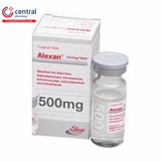 Thuốc Alexan 500mg điều trị bạch cầu dòng hạt cấp
