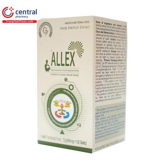 [CHÍNH HÃNG] Thuốc Allex hỗ trợ điều trị dị ứng và viêm da cơ địa