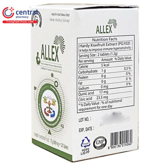 [CHÍNH HÃNG] Thuốc Allex hỗ trợ điều trị dị ứng và viêm da cơ địa