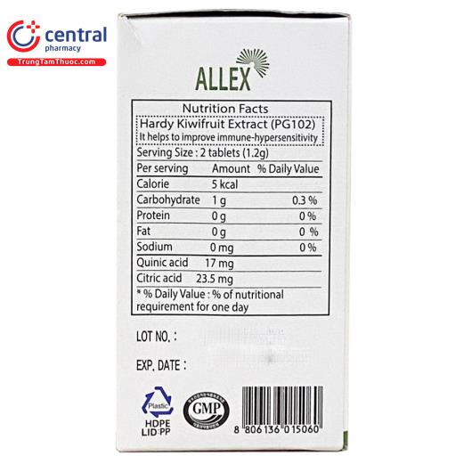 [CHÍNH HÃNG] Thuốc Allex hỗ trợ điều trị dị ứng và viêm da cơ địa