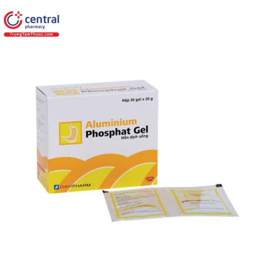 [CHÍNH HÃNG] Aluminium Phosphat gel Davipharm: công dụng, liều dùng