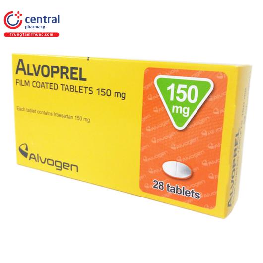[CHÍNH HÃNG] Thuốc Alvoprel 150mg điều trị tăng huyết áp
