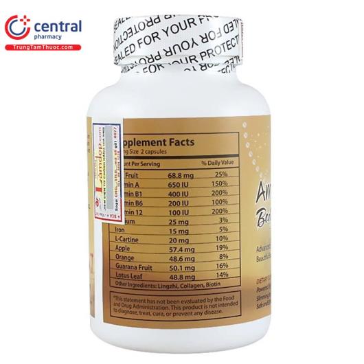 Thuốc Amazing Body Slim giảm cân nhanh chóng, hiệu quả tức thì