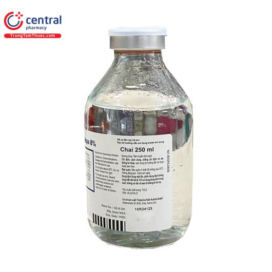 [CHÍNH HÃNG] Thuốc Aminosteril N-Hepa 8% 250ml - Cung cấp chất đạm