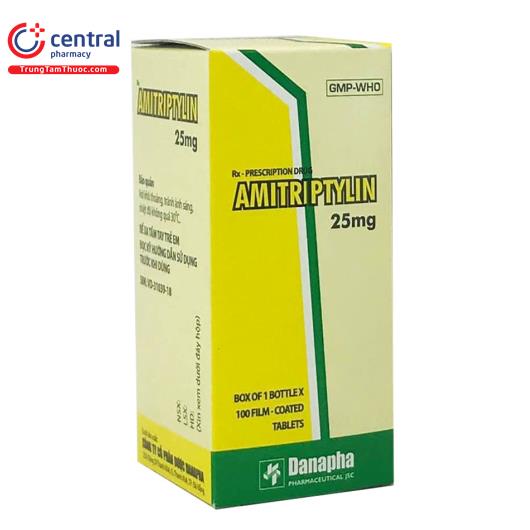 [CHÍNH HÃNG] Thuốc Amitriptylin 25mg -Thuốc chống trầm cảm