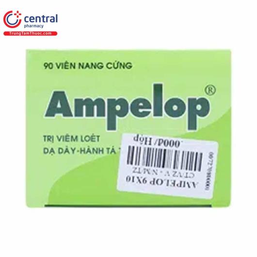 Thuốc Ampelop giải pháp hoàn hảo điều trị viêm loét dạy dày tá tràng