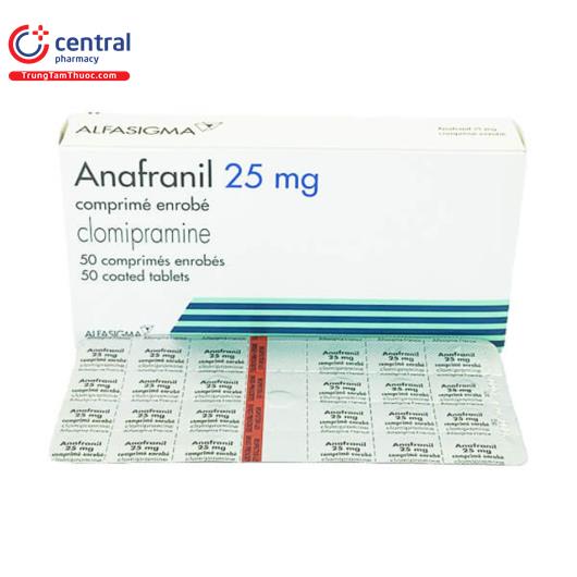 [CHÍNH HÃNG] Thuốc Anafranil 25mg Alfasigma - Thuốc trị trầm cảm