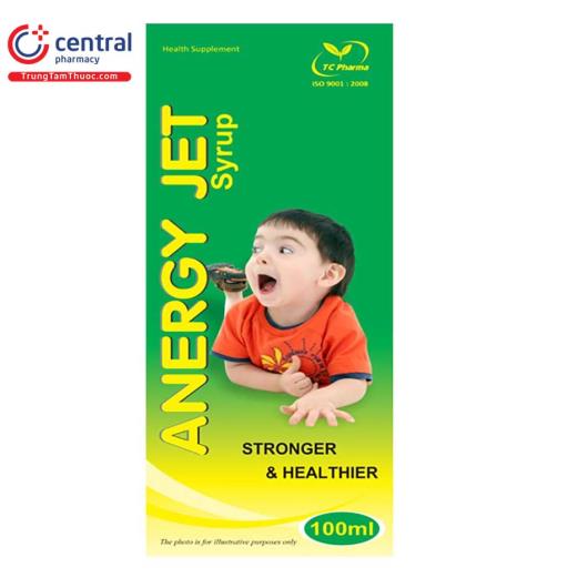 Thuốc Anergy Jet Syrup 100ml: tác dụng, liều dùng, cách dùng hiệu quả