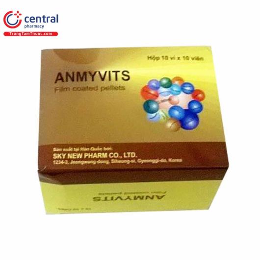 Thuốc Anmyvits: Tác dụng, liều dùng và lưu ý khi sử dụng