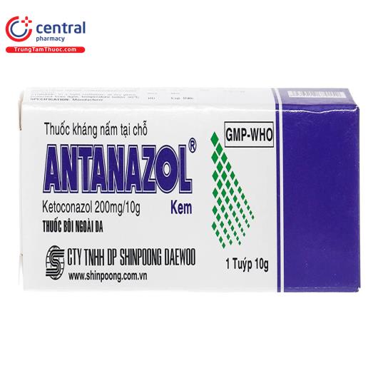 Thuốc Antanazol: công dụng, cách dùng hiệu quả, giá bán