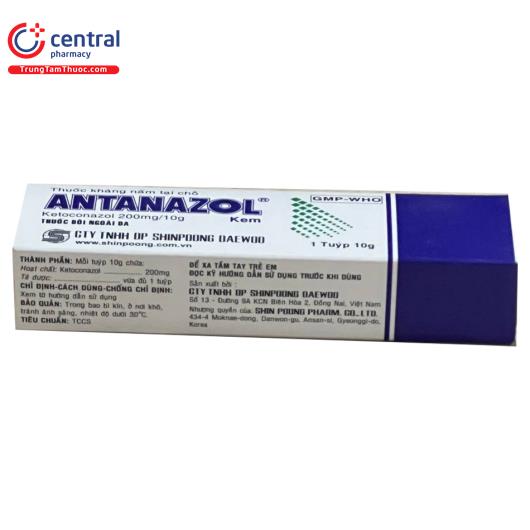 Thuốc Antanazol: công dụng, cách dùng hiệu quả, giá bán