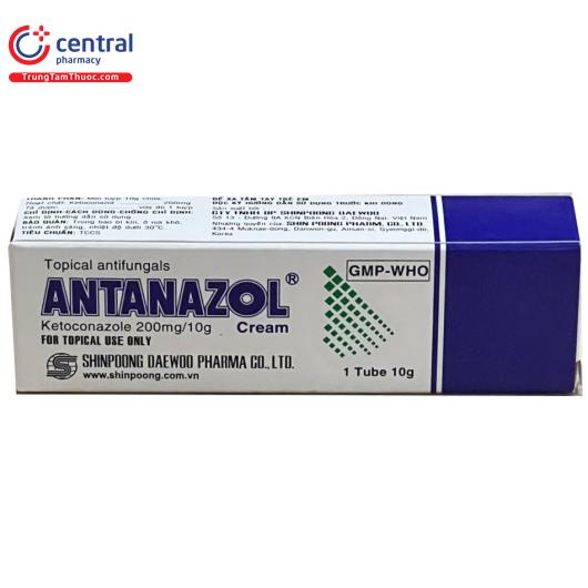 Thuốc Antanazol: công dụng, cách dùng hiệu quả, giá bán
